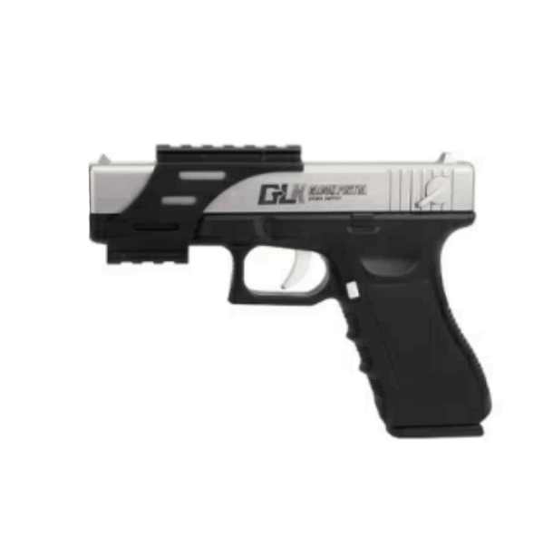 RX Glock G18 Manual Gel Blaster (Black/Silver) - Renegade Blasters