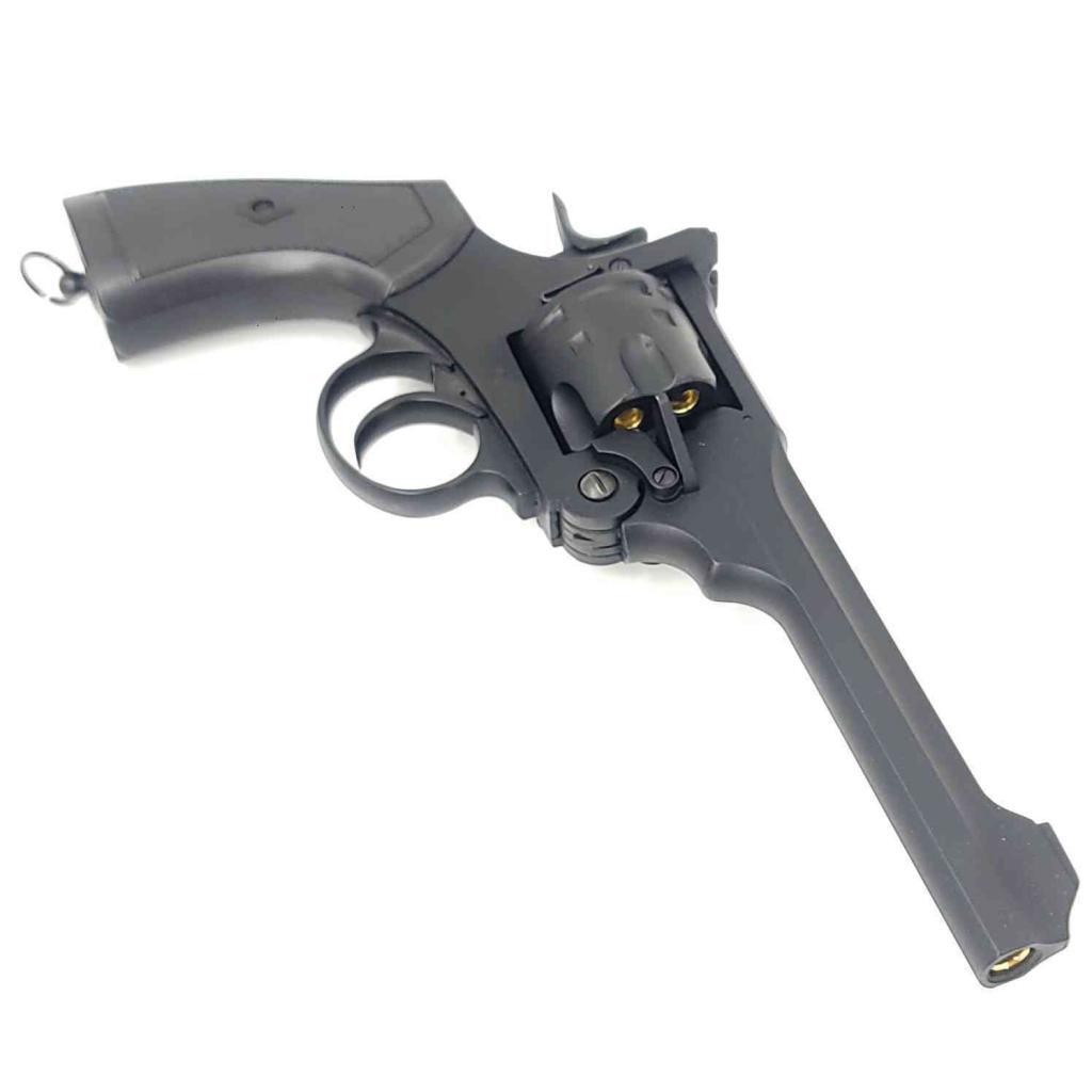 NWell WW2 Webley Mk IV .38/200 Revolver Gas Powered Metal Gel Blaster