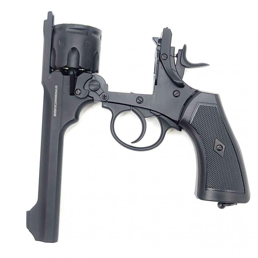 NWell WW2 Webley Mk IV .38/200 Revolver Gas Powered Metal Gel Blaster