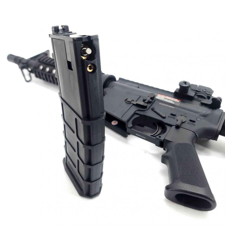 Golden Eagle MC6624M M4 CQB FULL METAL GAS POWERED BLOWBACK GEL BLASTER ...