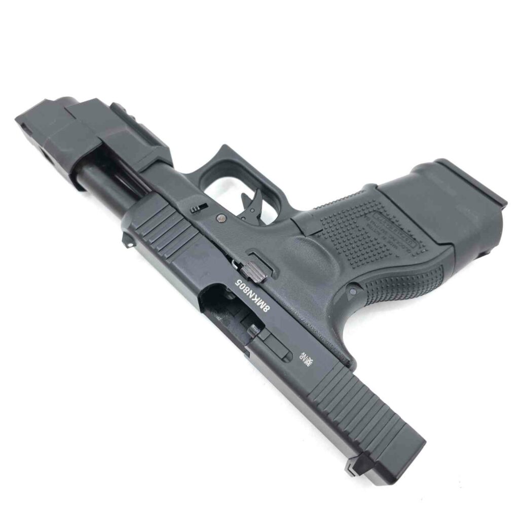 DOUBLE BELL Glock 26 Gas Powered Gel Blaster 724 (Black)