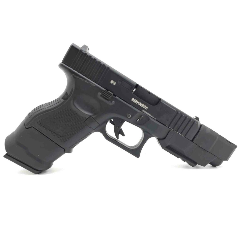 DOUBLE BELL Glock 26 Gas Powered Gel Blaster 724 (Black)