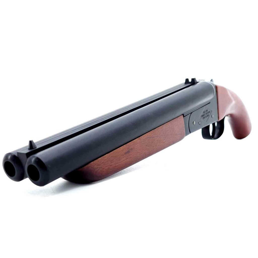 HWASAN METAL Double Barrel Gas Powered Shotgun Gel Blaster [Mad Max 2 ...