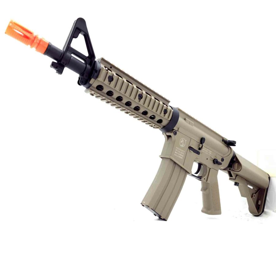 CYMA Nylon M4 V10 CQB-R SOPMOD Gel Blaster [Tan] - Renegade Blasters