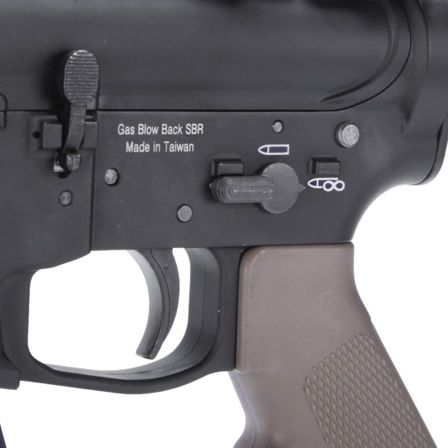 King Arms TWS Carbine GBBR Gel Blaster Rifle – Dark Earth - Renegade ...