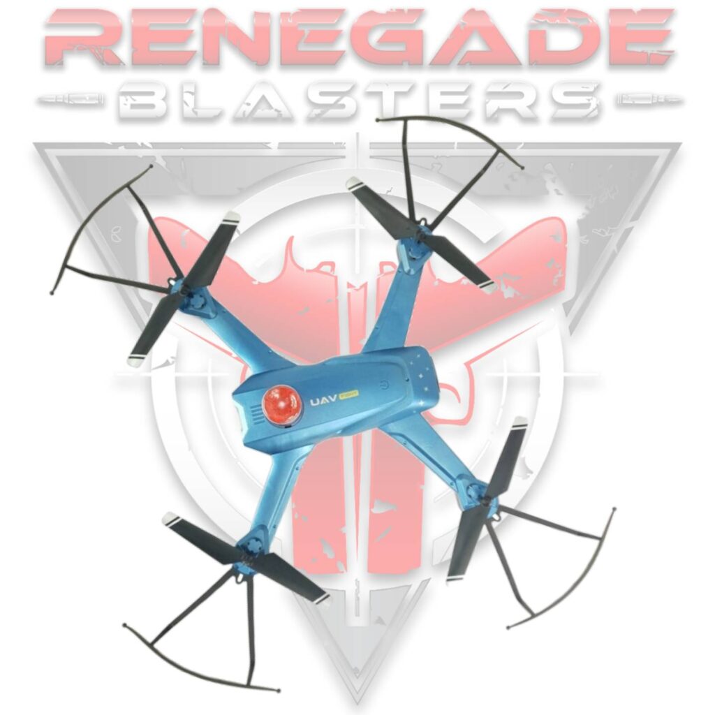 J20 “UAV Fight” Gel Blaster Drone – Blue - Renegade Blasters